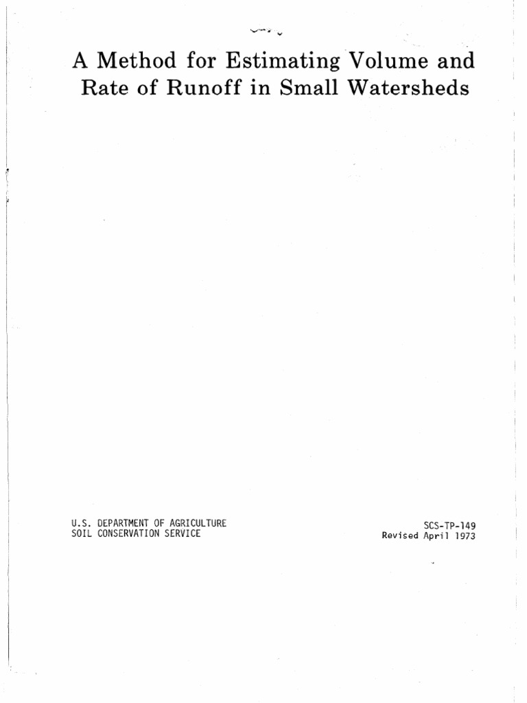 Runoff Calculation Manually | PDF | Drainage Basin | Discharge (Hydrology)