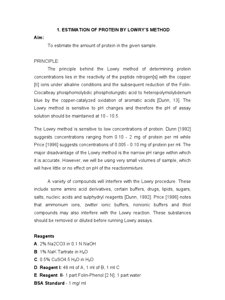 Bioseparation Lab Manual | PDF | Filtration | Physical Chemistry