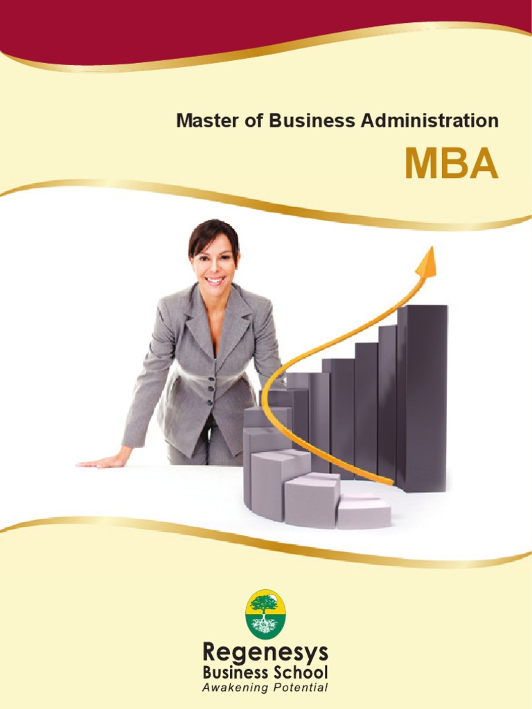 Regenesys MBA Brochure Web-3 | PDF | Master Of Business Administration ...
