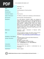 Family Impact Questionnaire | PDF | Living Arrangements | Human Life Stages