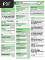 OpenSCAD CheatSheet | PDF