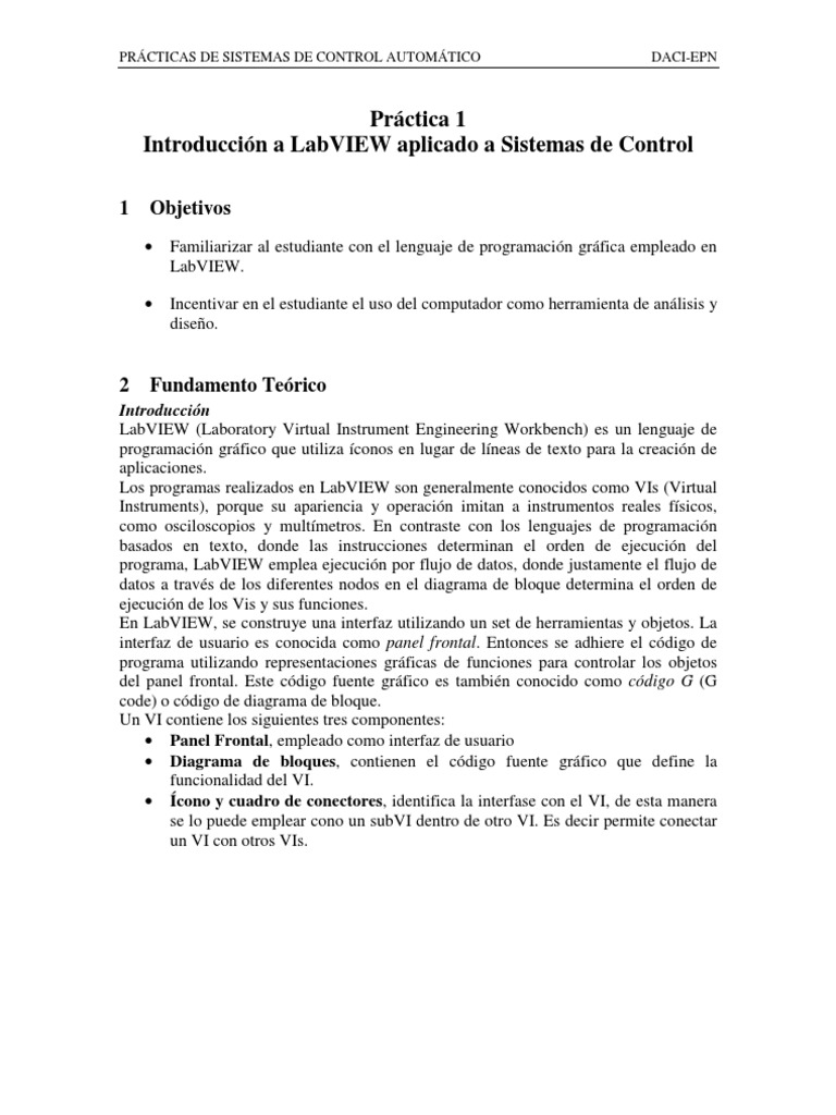 Practica Labview | PDF | Programa de computadora | Programación