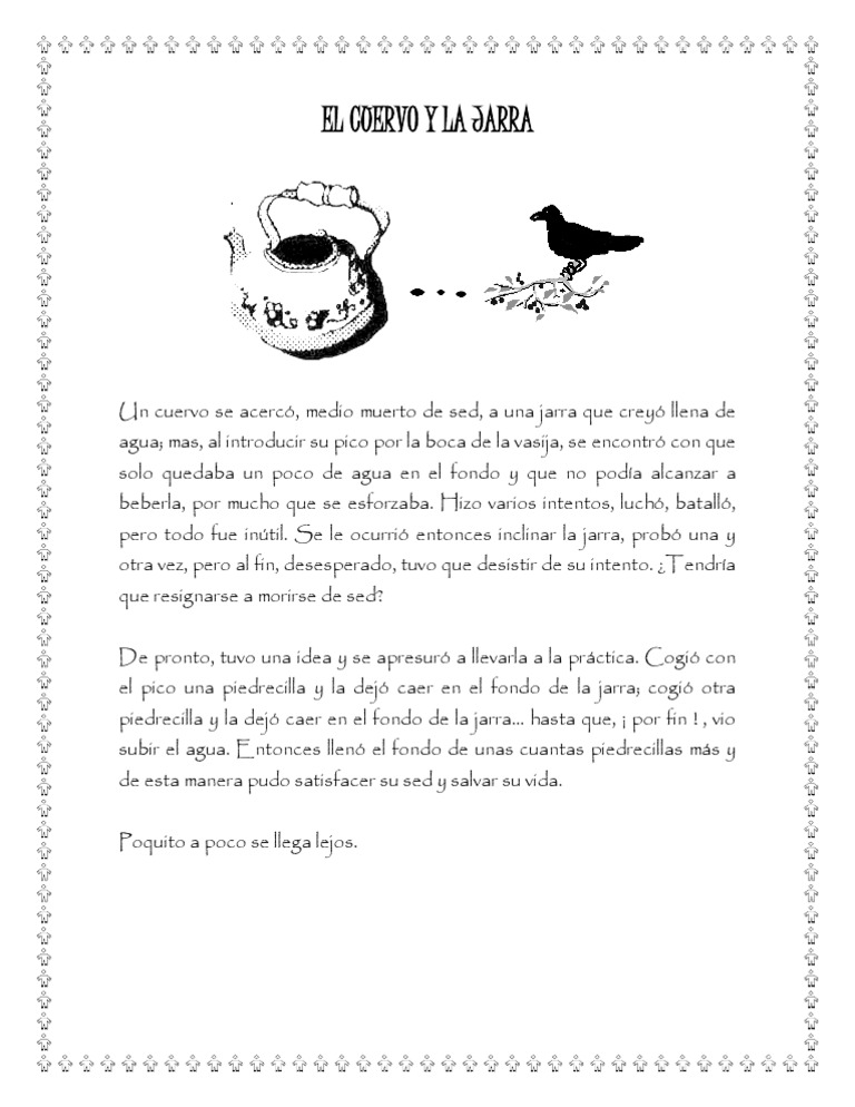 El Cuervo y La Jarra | PDF