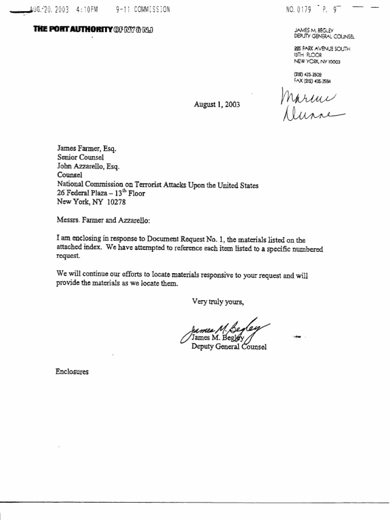 SD B4 Port Authority FDR - Entire Contents - Document Requests and ...
