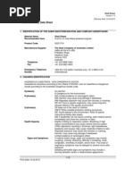 Crude Oil Safety Data Sheet Overview | PDF | Dangerous Goods | Petroleum
