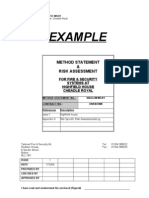 Method Statement Plumbing | PDF | Pipe (Fluid Conveyance) | Safety
