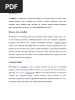 Maths Project On Home Budget | PDF | Budget | Budgets And Budgeting