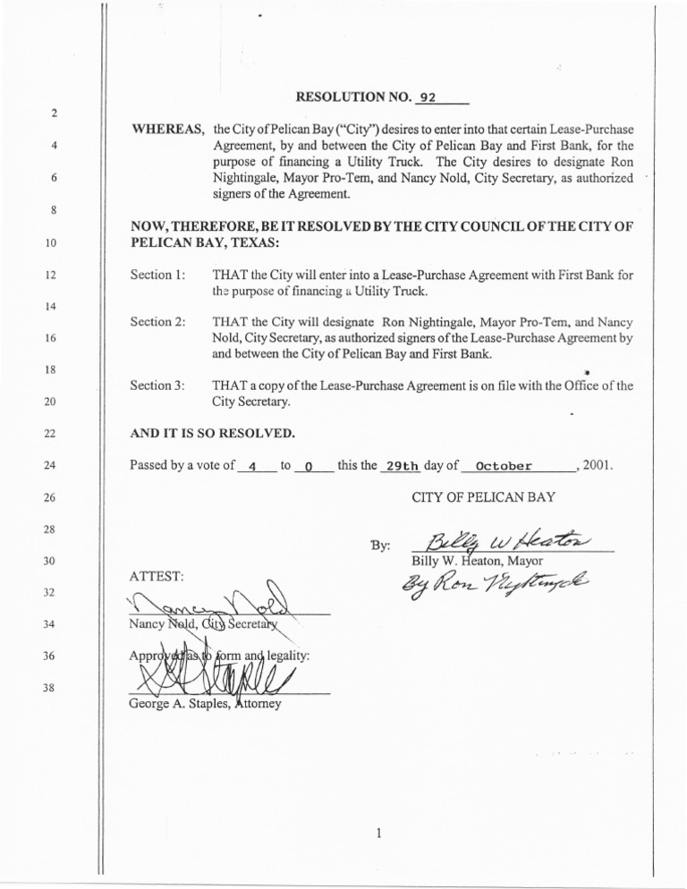 Resolution 92 | PDF