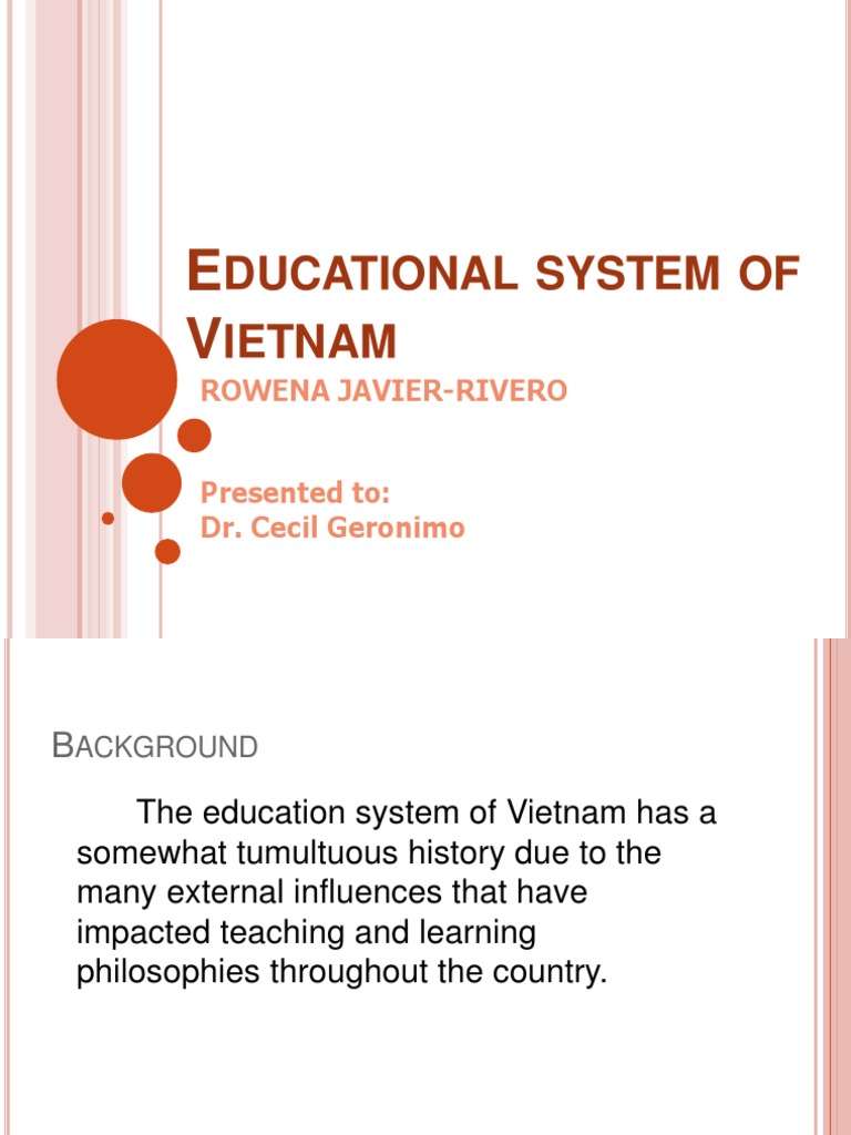 Vietnam's Educational System | PDF | Secondary School | Secondary Education