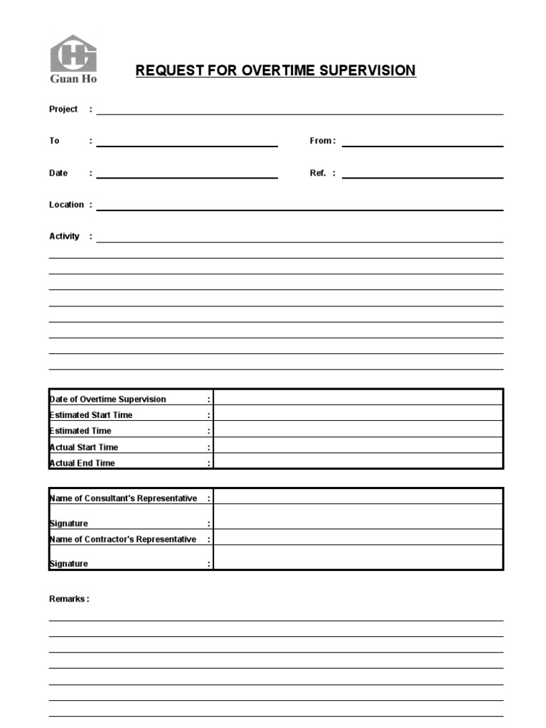 OT Form | PDF