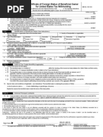 Non-Resident Interest Tax Declaration Form | PDF | Double Taxation | Taxes