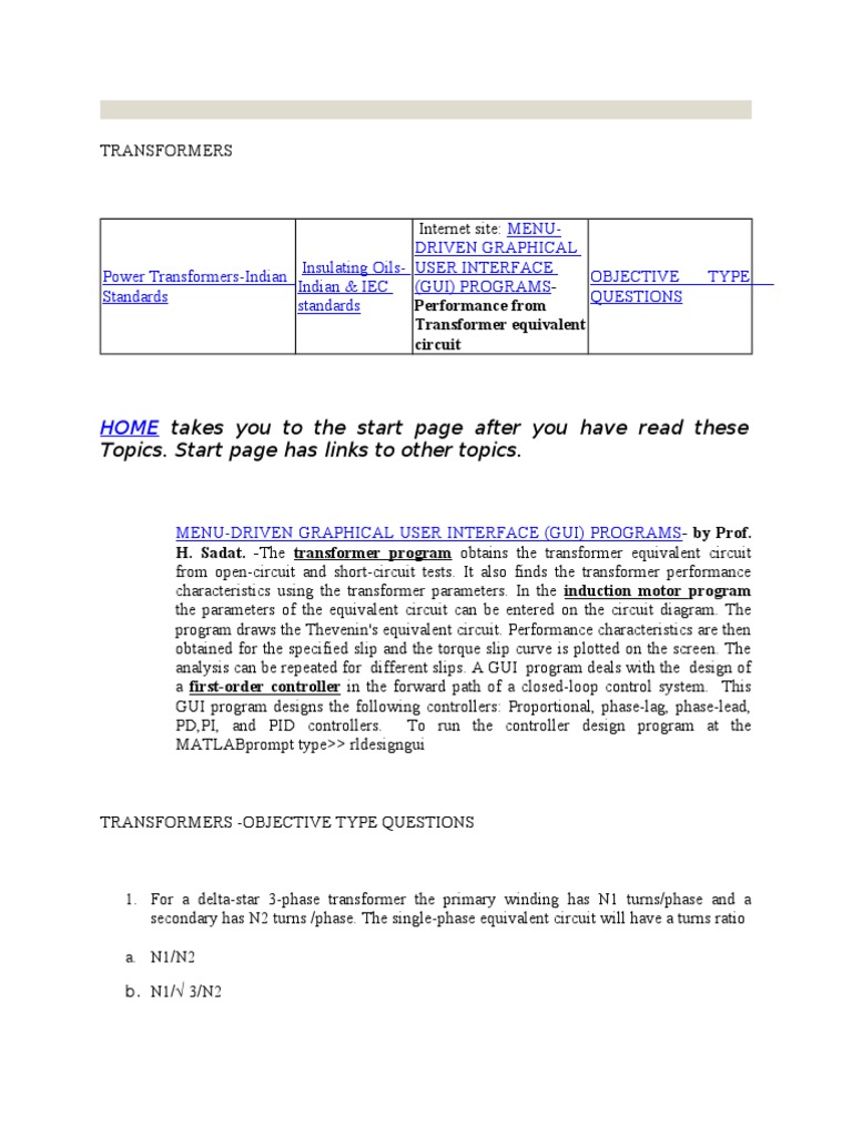 Transformer Tests | Download Free PDF | Transformer | Electrical Impedance