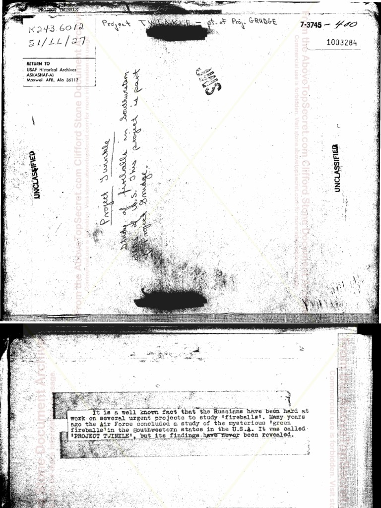 Project Twinkle | PDF | United States Air Force | Moon