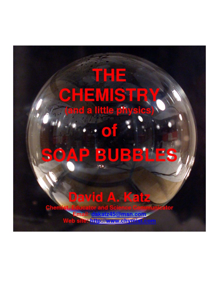 Soap Bubbles Part 1 | Chemical Polarity | Surface Tension
