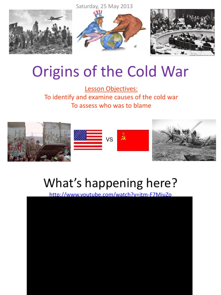 Causes of the Cold War Explained | PDF | Communism | Cold War