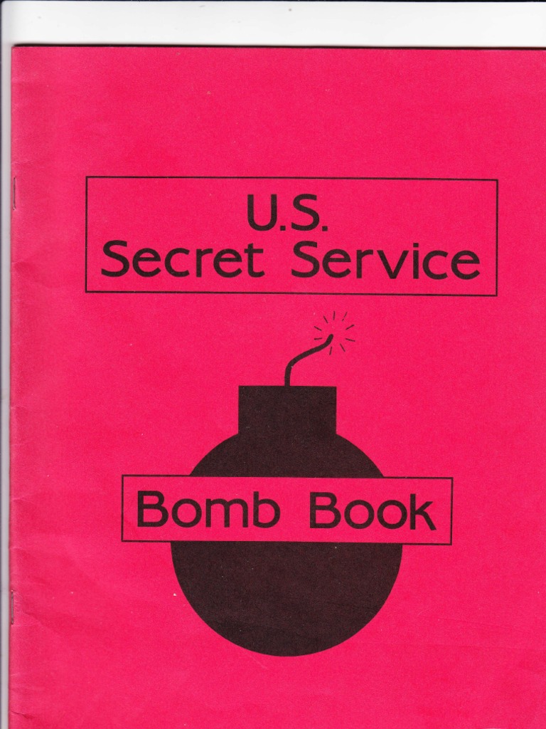 Secret Service Bomb Book | Bomb Disposal | Cargo