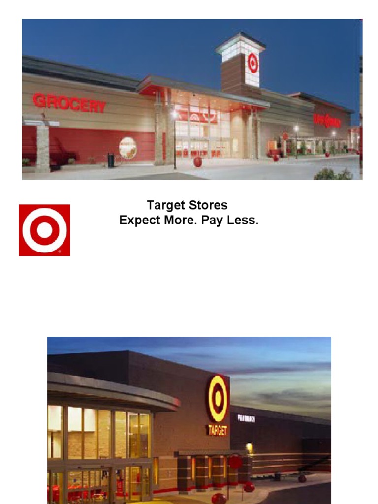 Target Stores Expect More. Pay Less | PDF | Target Corporation | Retail