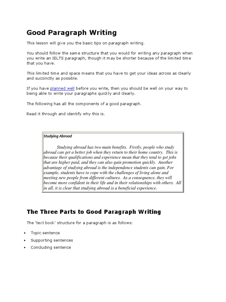 what-is-a-good-paragraph-how-to-write-paragraphs-well-in-academic