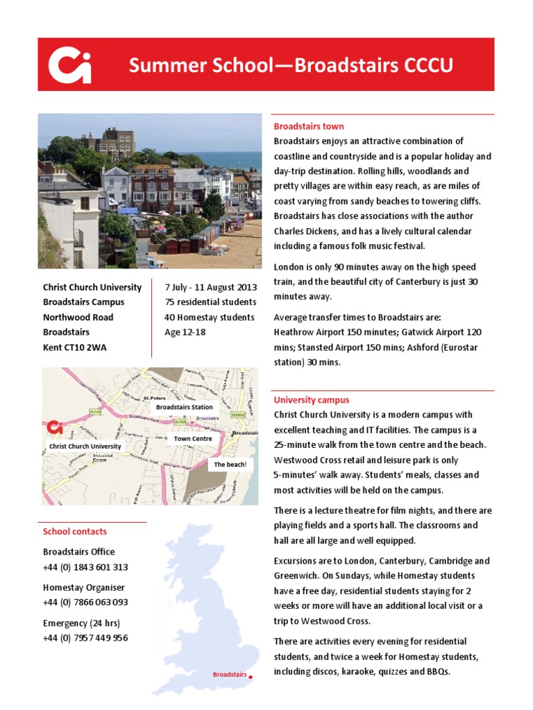 Broadstairs CCCU 2013 | PDF | Kent | London