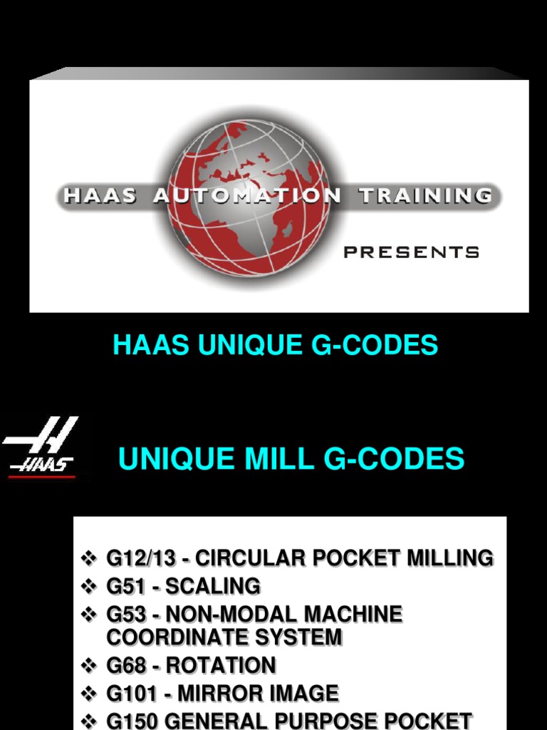 Unique G Codes | PDF | Cartesian Coordinate System | Subroutine