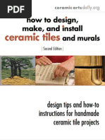 Ceramic and Vitrified Tile Manufacturing Process | PDF | Tile | Clay