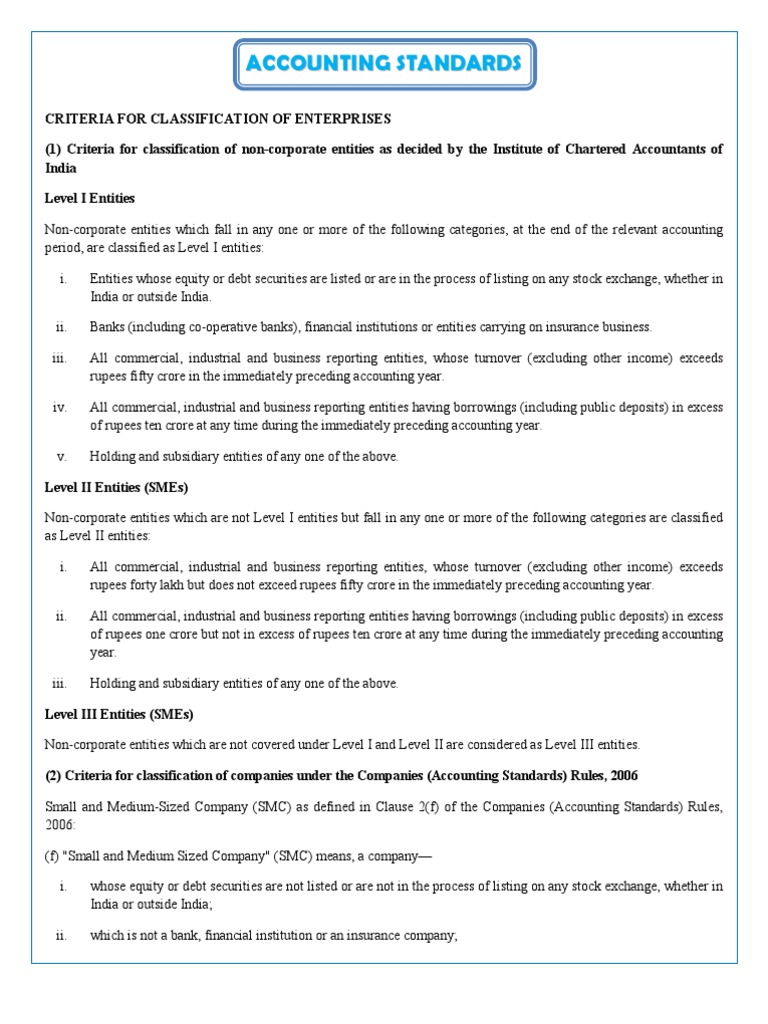 Accounting Standards | PDF
