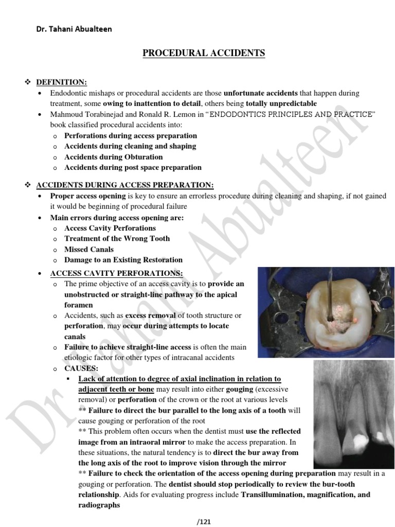 5 - Procedural Accidents | PDF | Surgery | Medicine