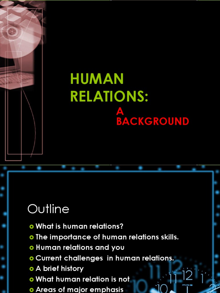Human Relations | PDF | Interpersonal Relationships | Employment