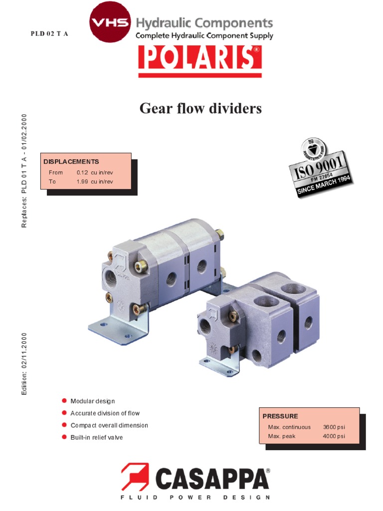 Hydraulic Flow Divider Solutions | PDF | Hydraulics | Fluid Mechanics