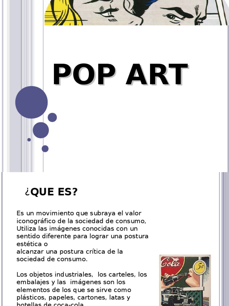 Pop Art | PDF | Medios de arte | Pinturas
