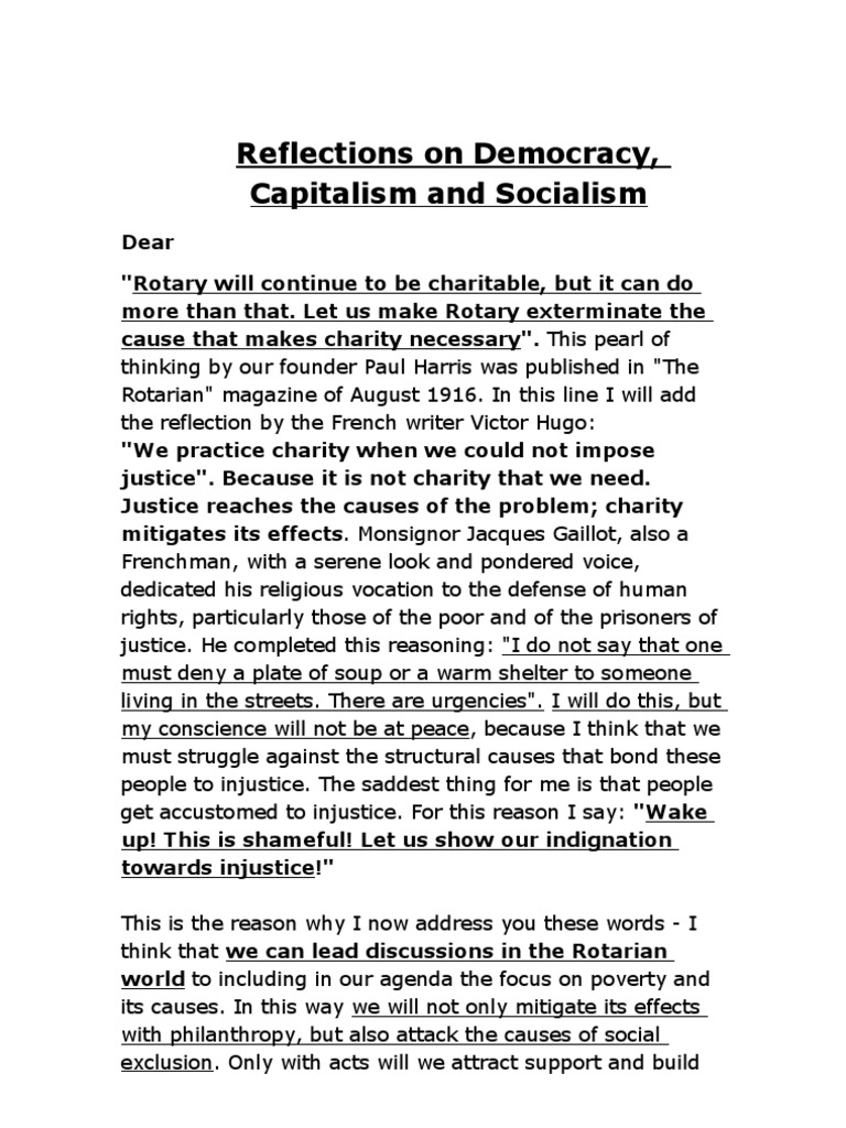 Reflections On Democracy - Comments | PDF | Unemployment | Social Science