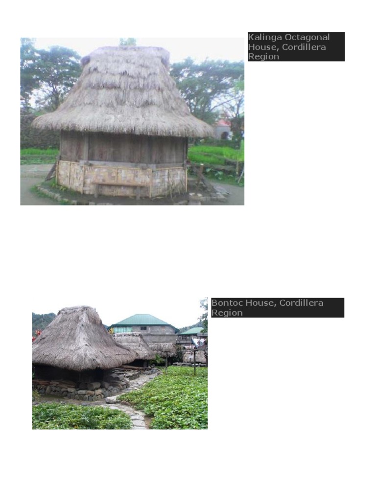 Cordillera Ethnic Houses Overview | PDF | Human Rights Abuses ...