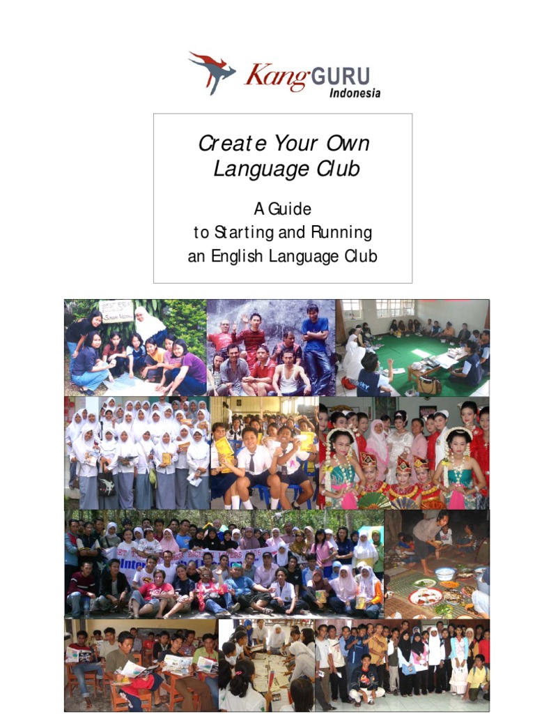 Create Your Own Language Club: A Guide To Starting and Running An ...