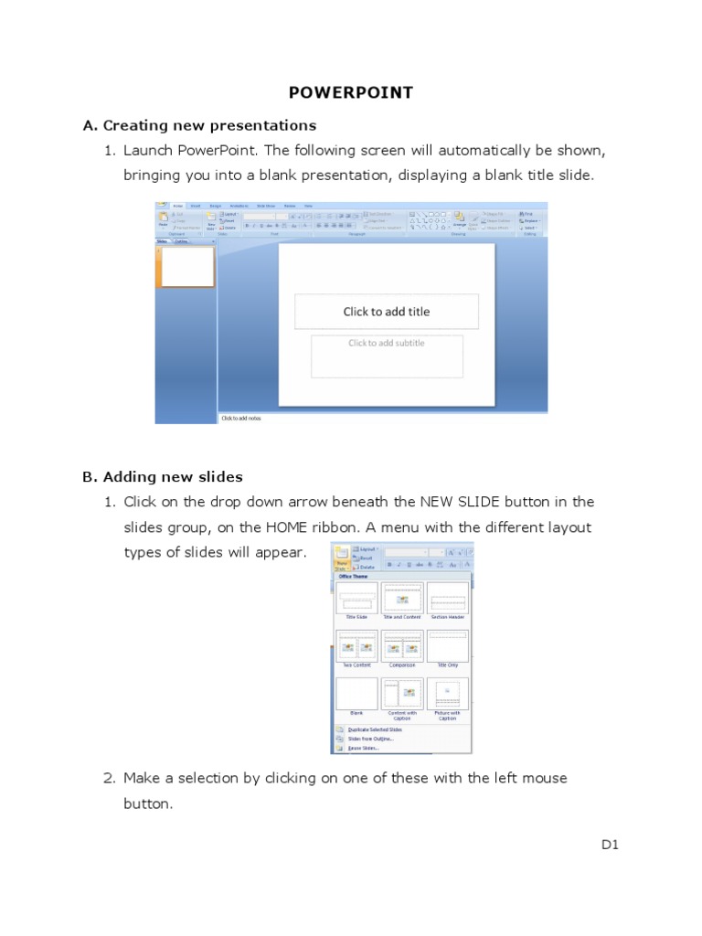 Manual Powerpoint | PDF | Microsoft Power Point | System Software