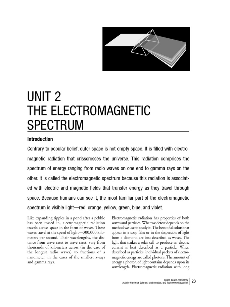 The Electromagnetic Spectrum | PDF