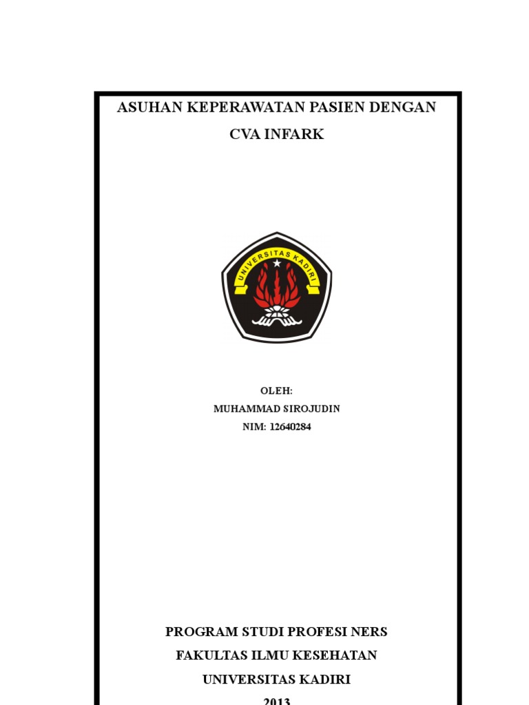 Askep Lengkap Cva Infark | PDF