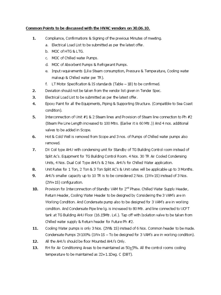 Common Points To Trac Fujico. | PDF | Air Conditioning | Hvac