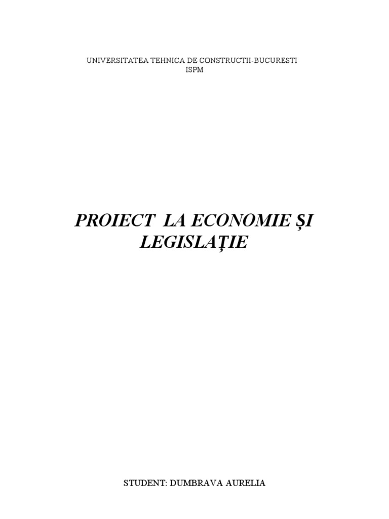Proiect Cladiri | PDF