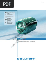 Helicoil Drill and Tap Size Chart | PDF | Metalworking | Machining