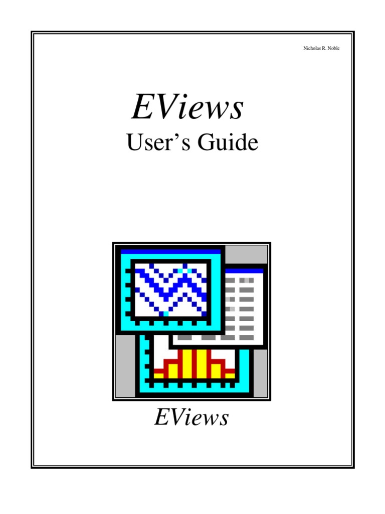 EViews User Guide: Basics and Functions | PDF | Computers