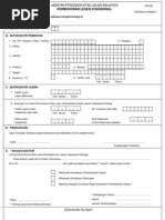 Borang Permohonan Lesen Memandu (JPJ L1) PDF | PDF