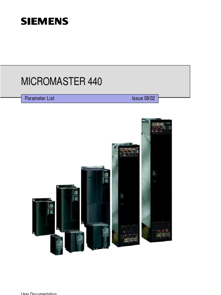 MICROMASTER Manual | PDF | Power Inverter | Parameter (Computer ...