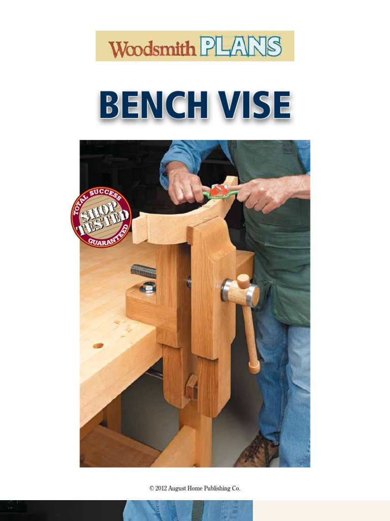 WoodSmith Leg Bench Vise Plans | PDF | Screw | Industrial Processes