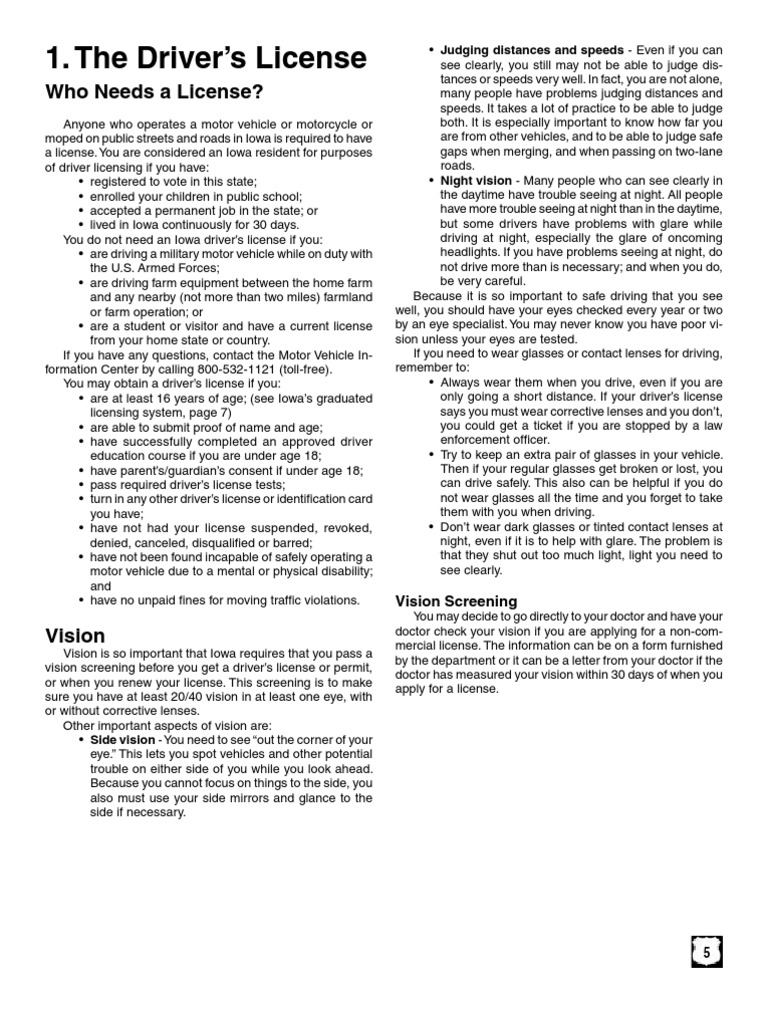 The Driver's License | PDF | Driver's License | Identity Document