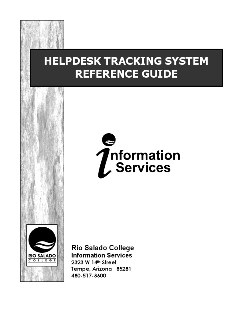 Helpdesk System Training Manual | PDF | User (Computing) | World Wide Web