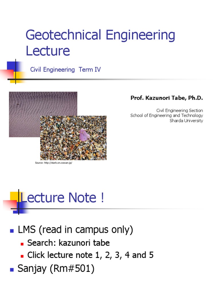 Geotech IV 6 Seepage and Flow Net | PDF | Soil Mechanics | Materials
