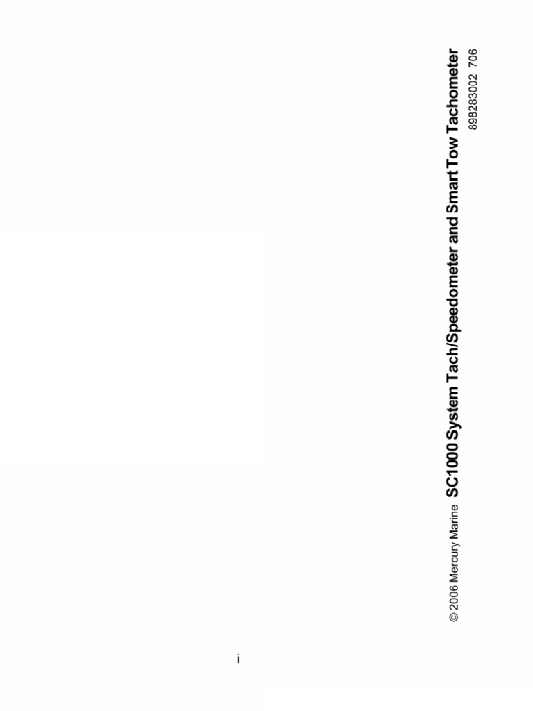 Manual Smartcraft SC1000 | PDF