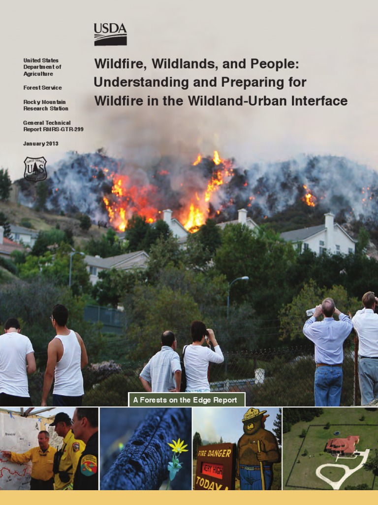 U.S. Forest Service WUI Report | PDF | Wildfire | Habitat