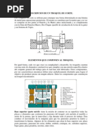 Partes de Un Troquel | PDF | Ingeniería mecánica | Materiales de ...