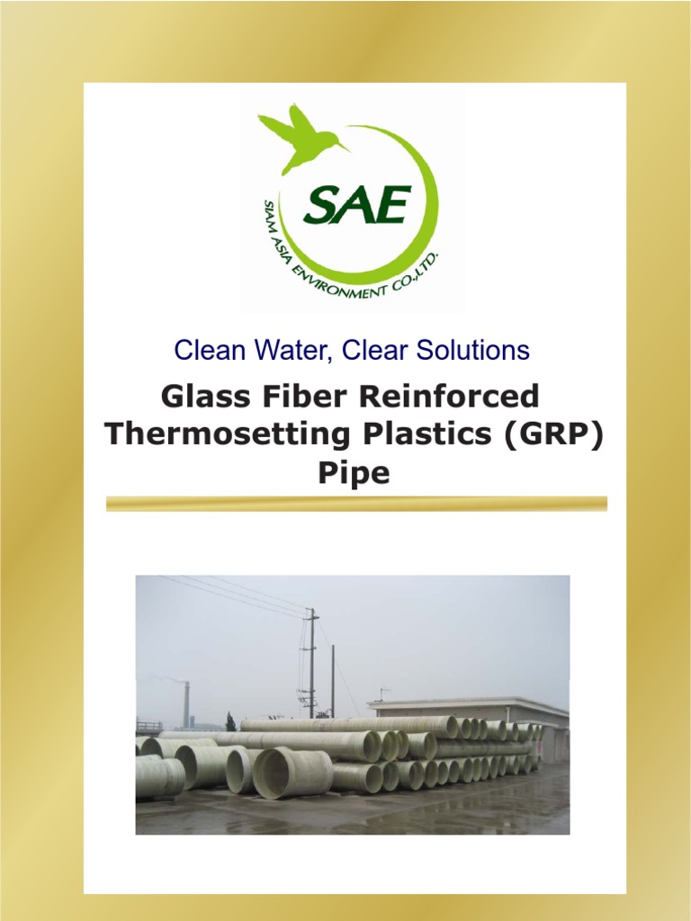 GRP Pipe Catalog PDF | PDF | Fiberglass | Pipe (Fluid Conveyance)